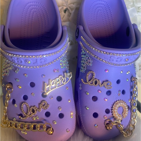 CROCS | Shoes | Custom Made Crocs With Jibbeitz | Poshmark